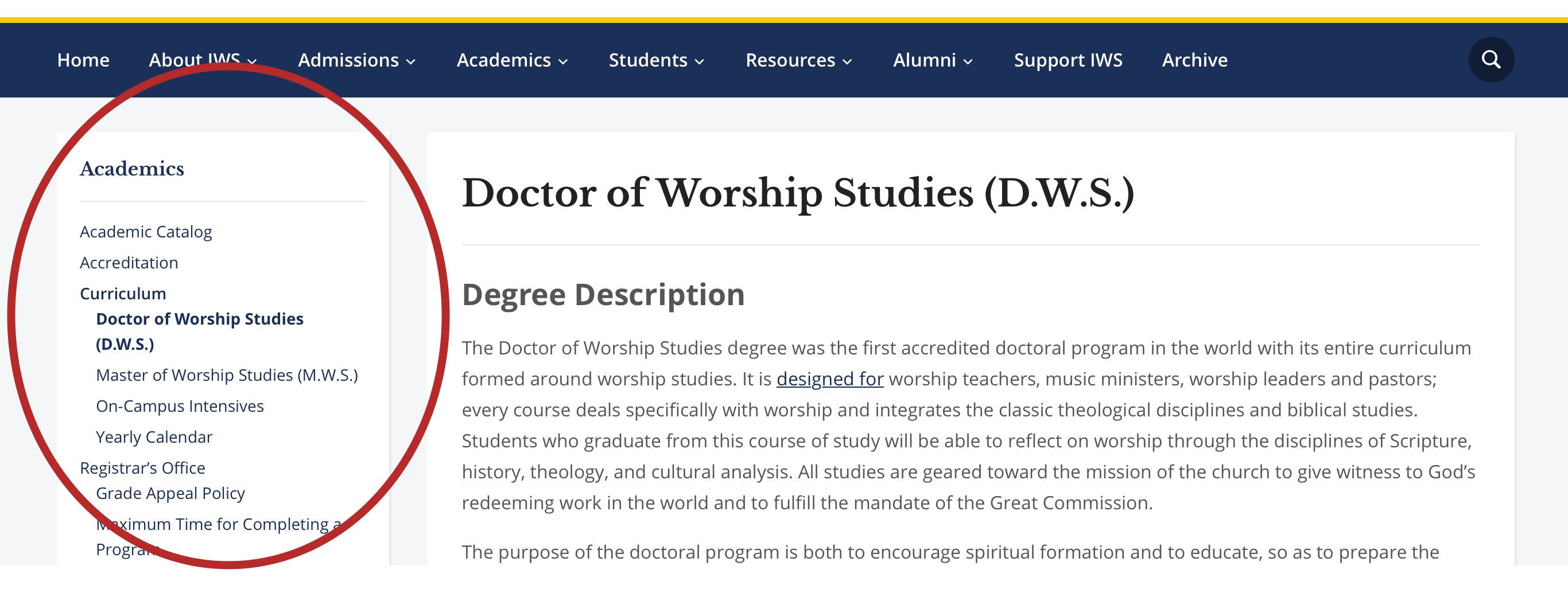 IWS Website 2017 Refresh - The Institute For Worship Studies