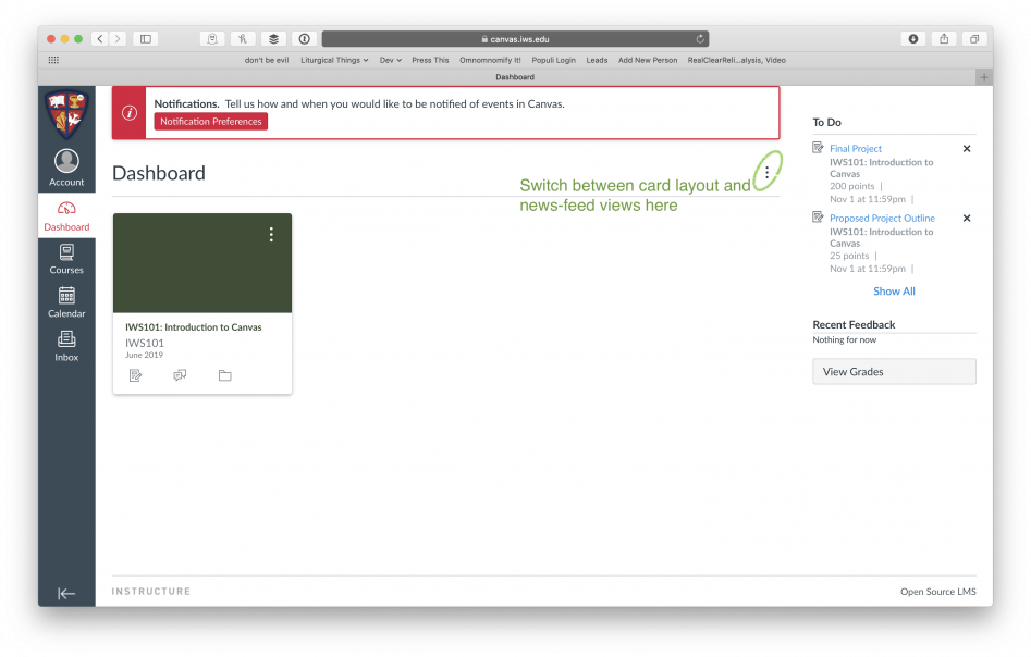 Canvas 101: An Introduction - The Institute For Worship Studies