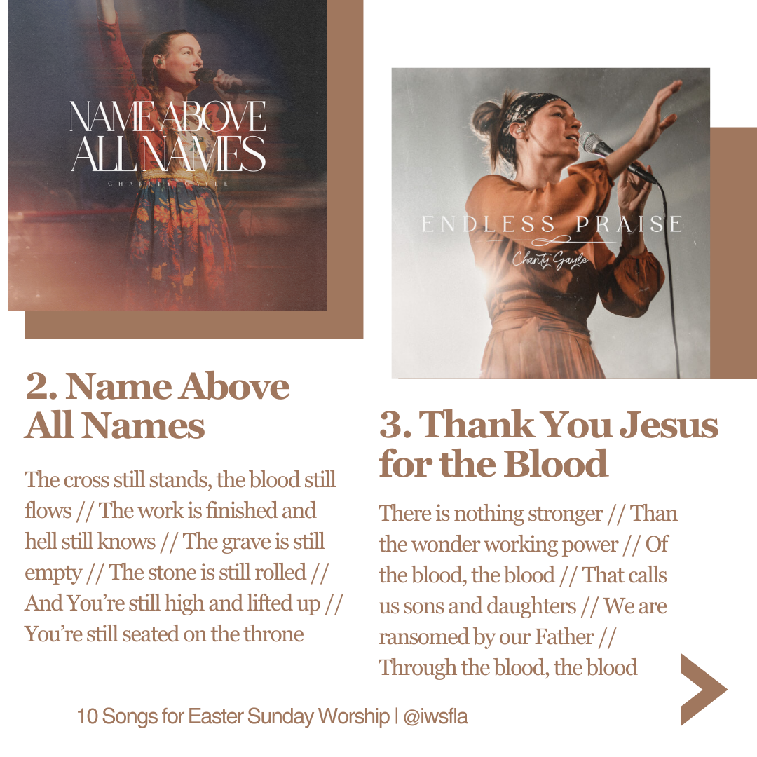 10 Songs for Easter Sunday Worship